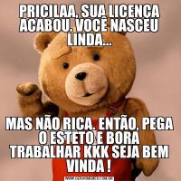 ACABOU A MOLEZA! O TRABALHO LHES ESPERA - Gerador de Memes Online